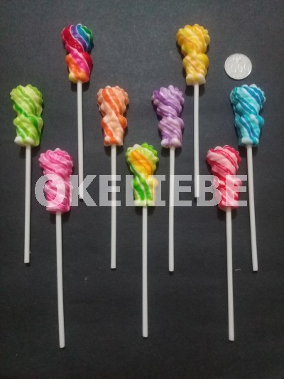 PERMEN LOLIPOP MINI KARAKTER - OKELIEBE LOLLIPOP